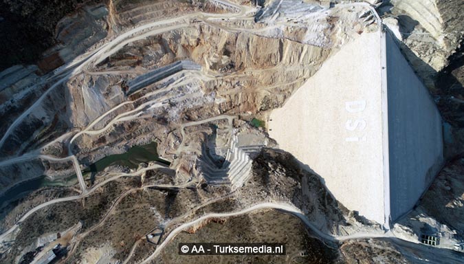Turkije bouwt grootste stuwdam van Europa in Diyarbakır - Turkse Media ...