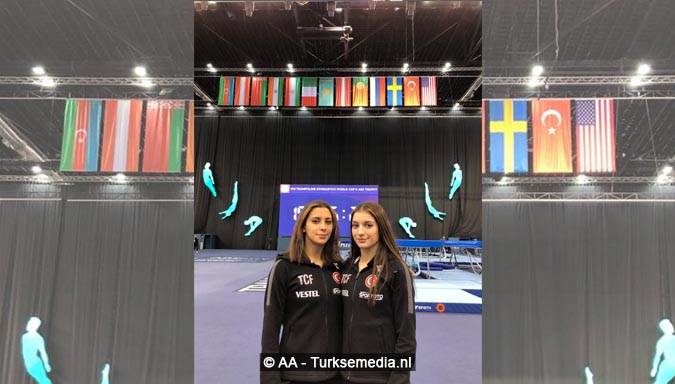 Turkse gymnasten wereldkampioen trampolinespringen - Turkse Media ...