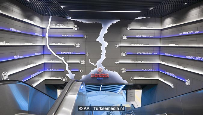 Turkije opent een van modernste en snelste metrolijnen ter wereld ...
