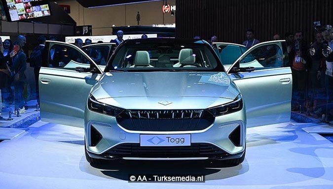 Nieuwe Turkse auto Togg T10F maakt debuut in Las Vegas - Turkse Media ...