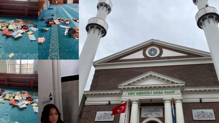 Aanval op Turkse moskee Aksa in Den Haag - Turkse Media - Exclusief ...